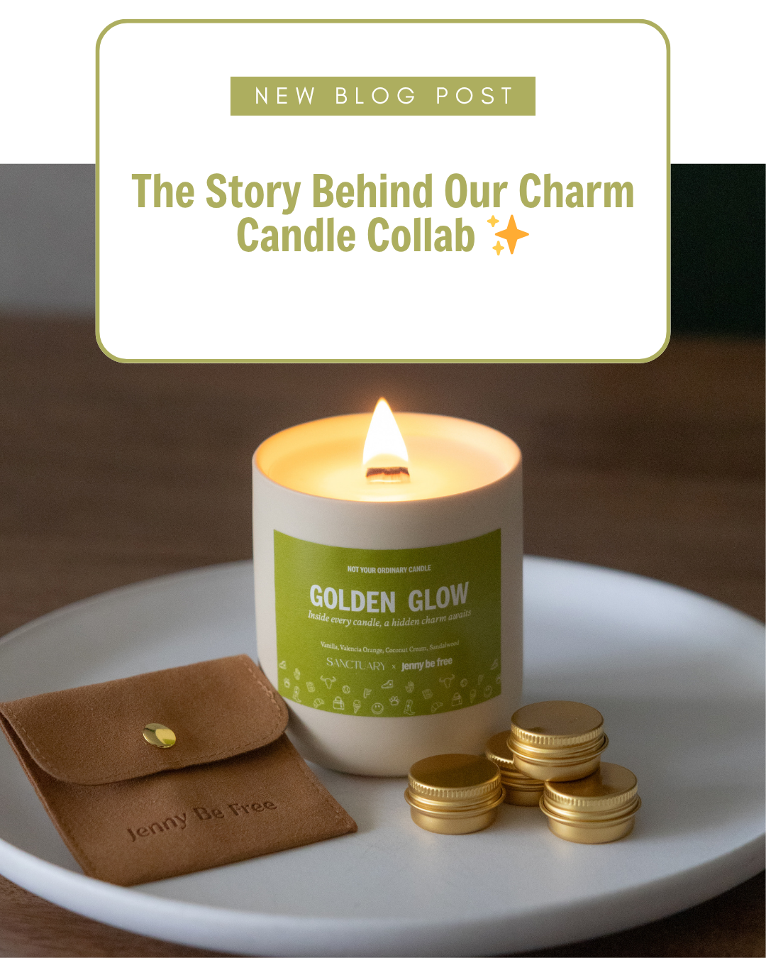 The Story Behind Our Charm Candle Collab